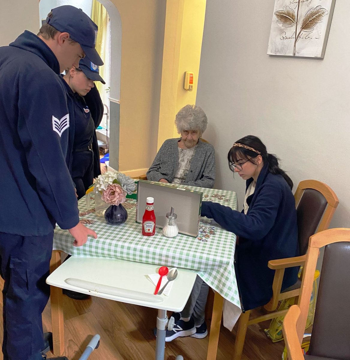 Police Cadet Visit | Birchfield Care Home